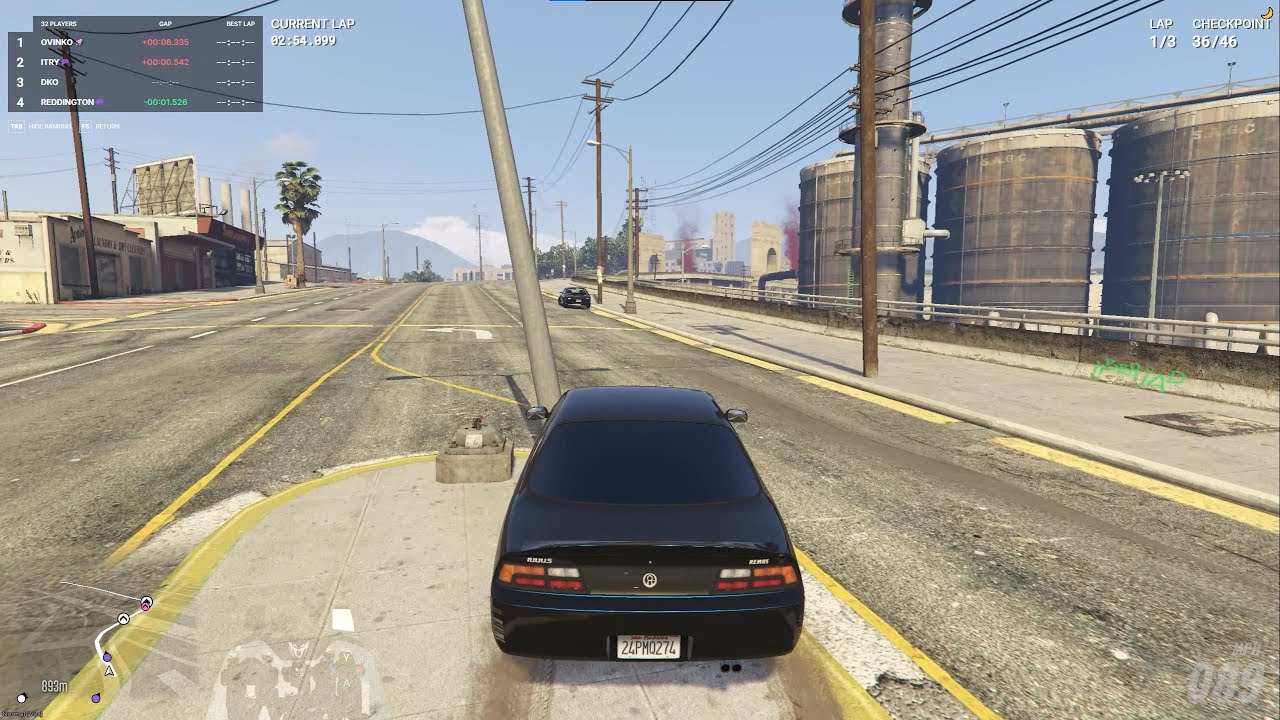 Luchando por el top 3 | Redline Roulette (Laps) | Carreras en GTA V FiveM | - YouTube