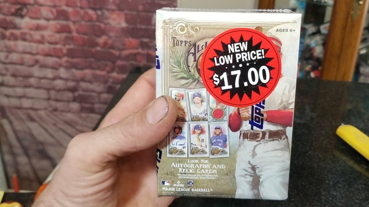 Allen & Ginter blaster boxes on sale at Walmart - YouTube