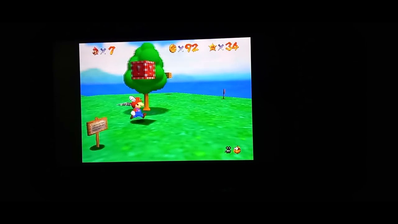 Tails secion clasic Videogame Super Mario 64 terminado La primera etapa ...