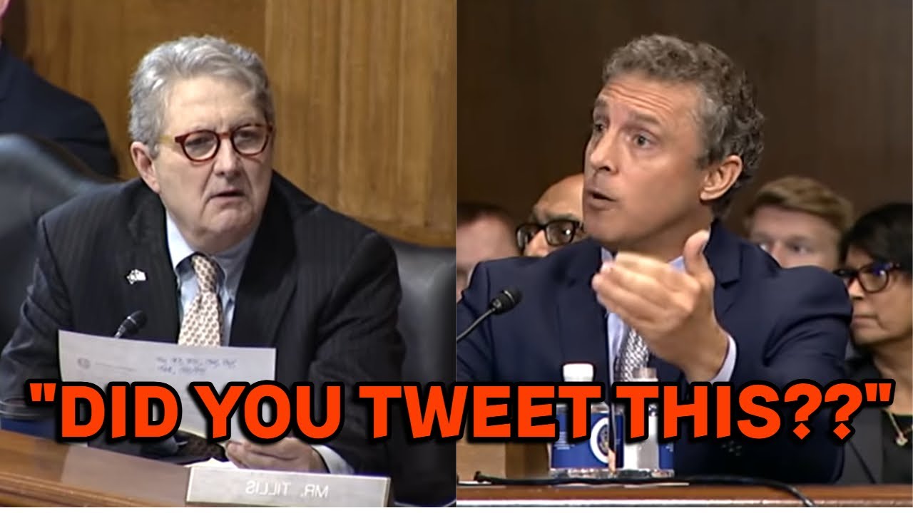 senator Kennedy GRILLS Biden assistant AG nominee Hampton Dellinger in ...
