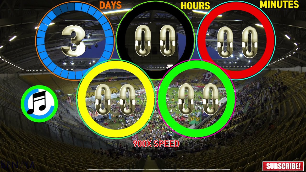 [speed 900x] 3days ( 72 Hours ) countdown timer alarm🔔 dday - YouTube