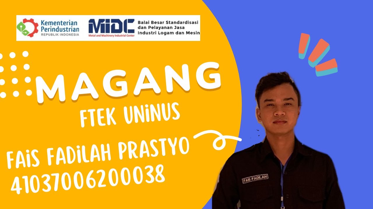 Perjalanan Magang di Balai Besar Standardisasi dan Pelayanan Jasa ...