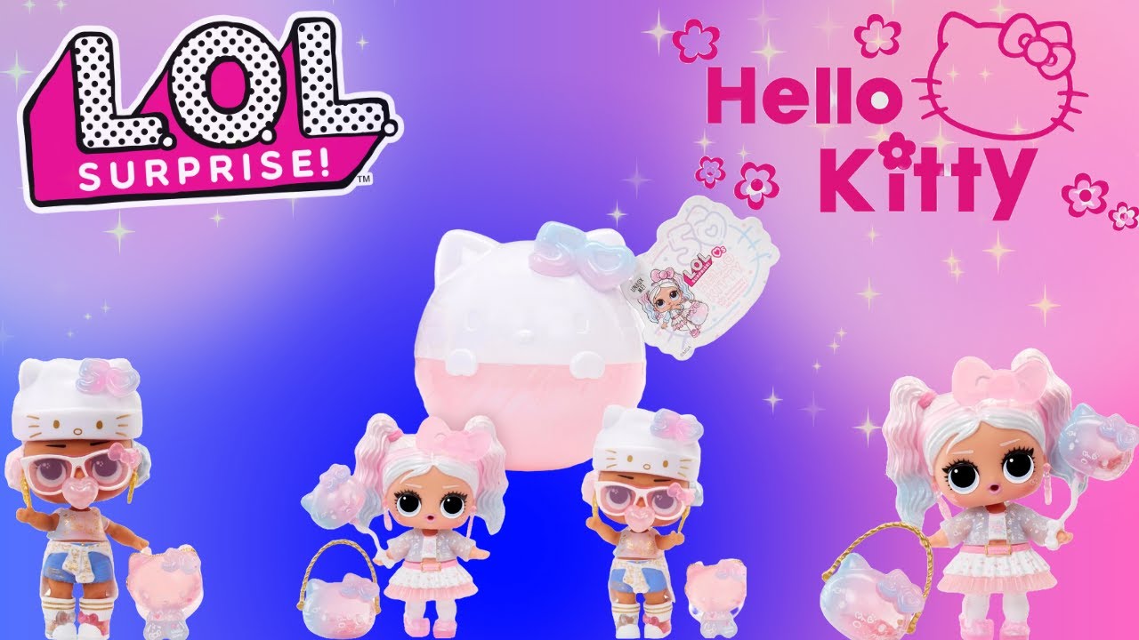 Unboxing LOL Surprise Hello Kitty 50th Anniversary Dolls - YouTube