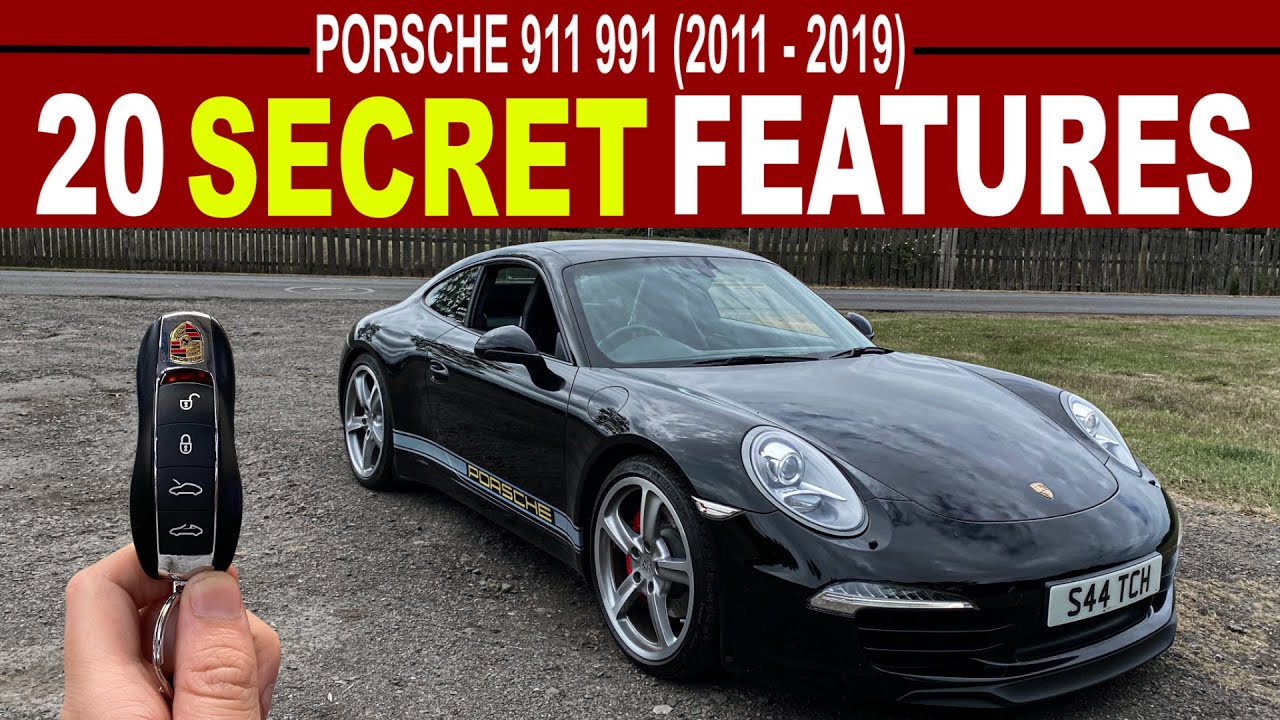 Top 20 Porsche 991 hidden features, tricks & Secrets - YouTube