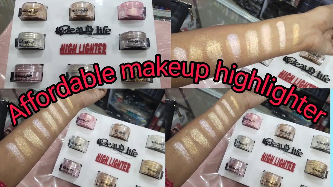 Affordable makeup highlighter/ highly pigmented highliter/ makeup ...