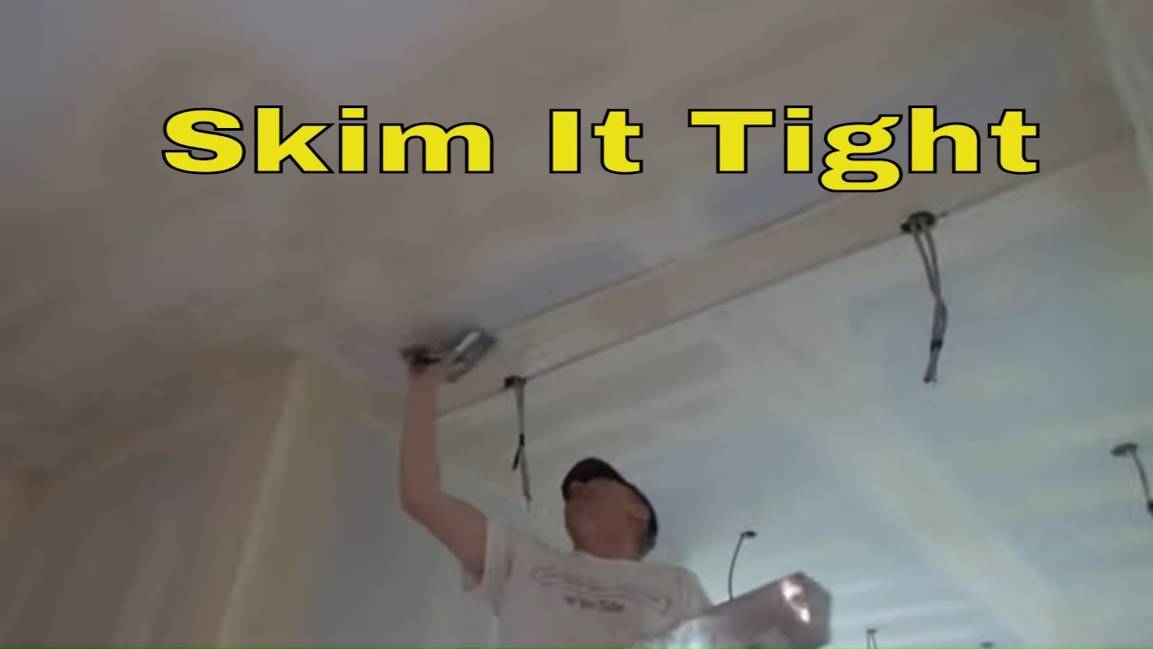 Skim trim tex drywall control expansion joint part 2 of 3 - YouTube