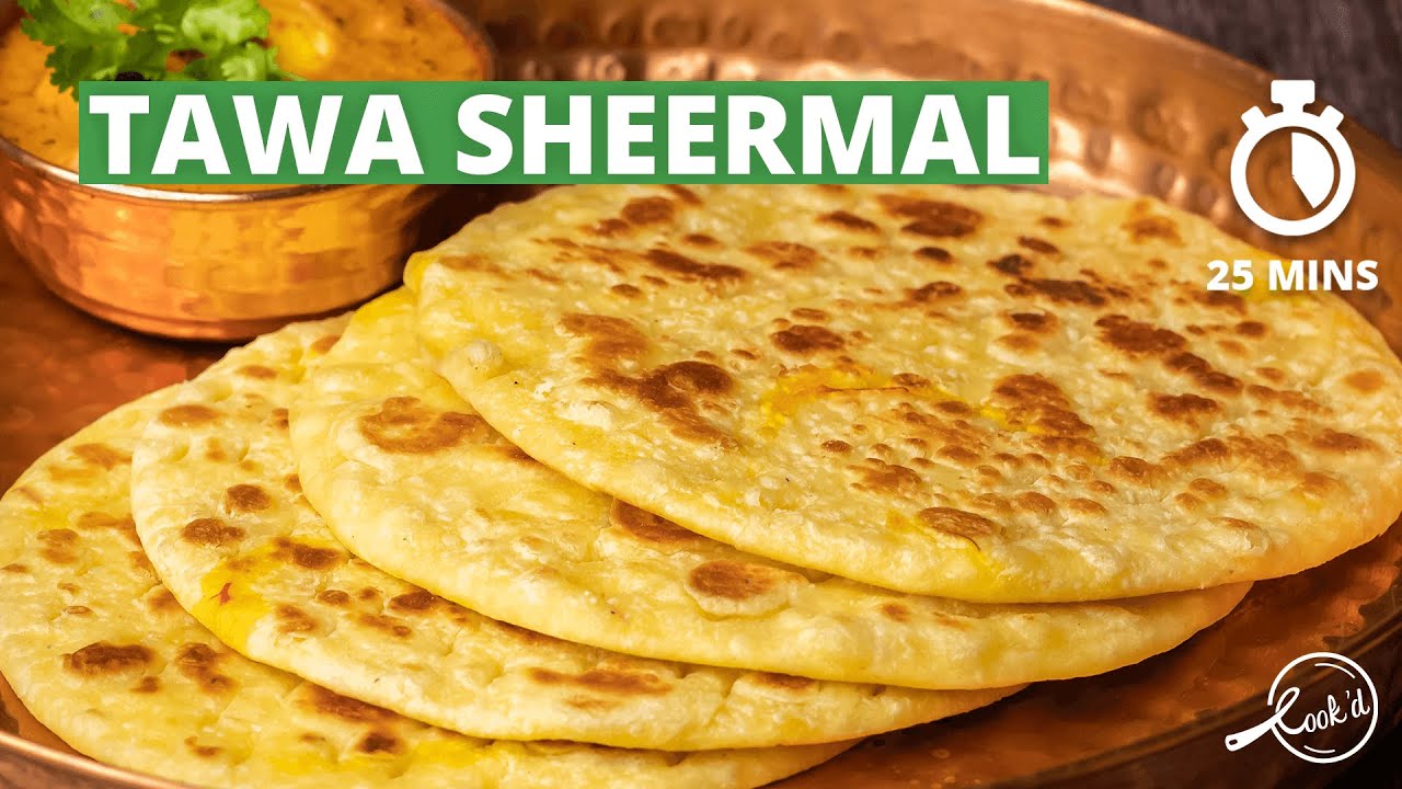 Tawa Sheermal Recipe | Shirmal | How to make Sheermal Without Tandoor ...