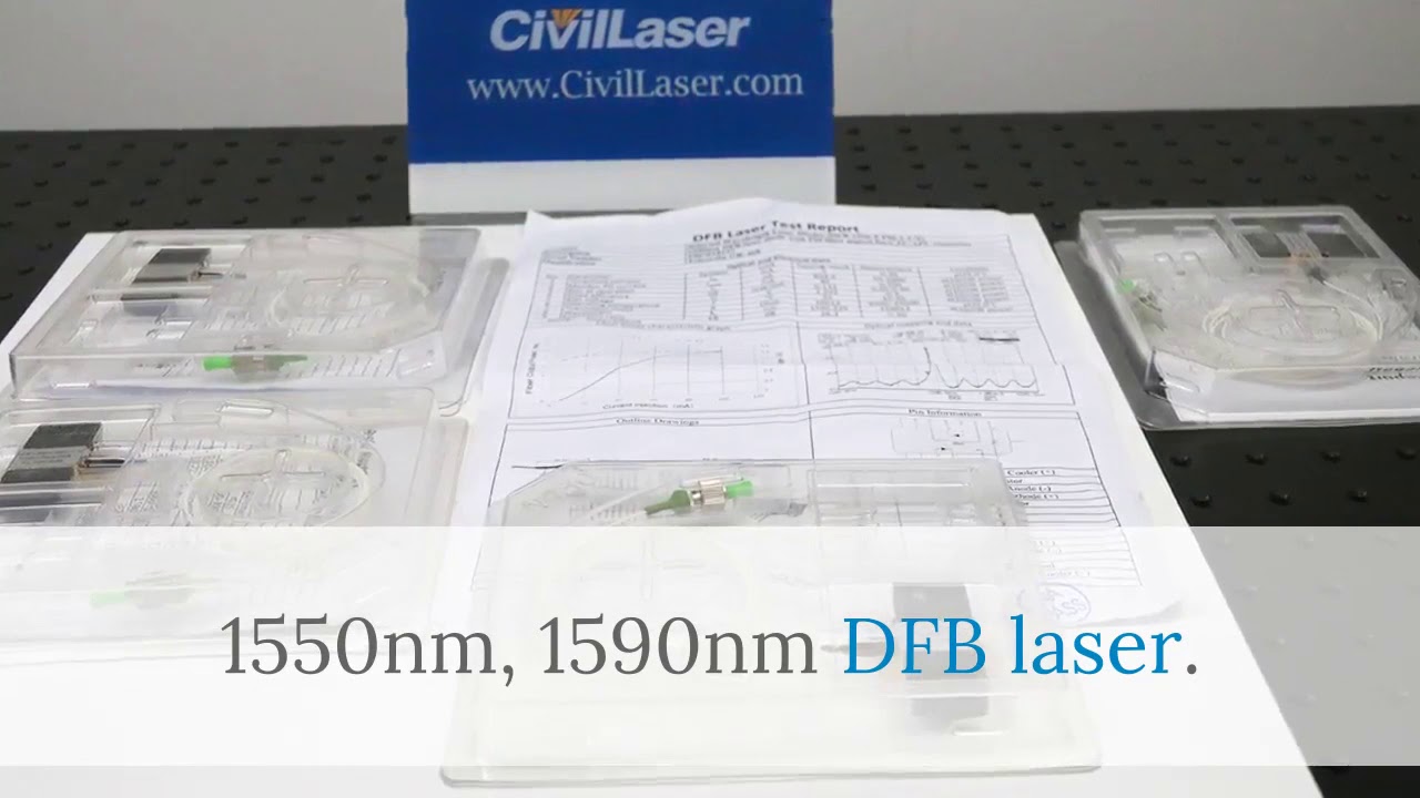 1550nm 1590nm DFB Butterfly Laser Diodes - YouTube