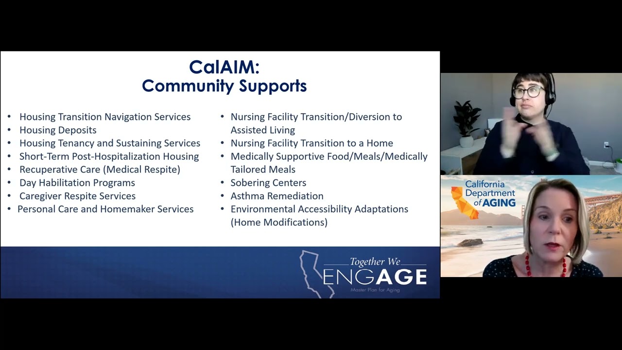CalAIM Community Supports: Leveraging Aging & Disability Partnerships ...