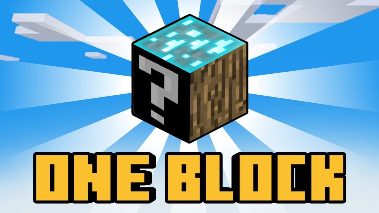 MINECRAFT CON SOLO UN BLOCCO! - MINECRAFT ONE BLOCK ITA - YouTube
