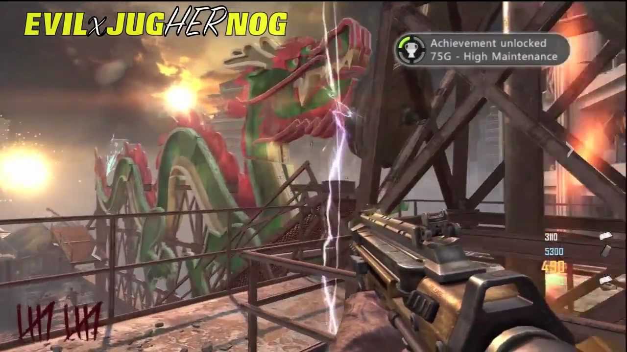 DIE RISE ZOMBIES: 75G HIGH MAINTENANCE ACHIEVEMENT (Dr MAXIS EASTER EGG ...