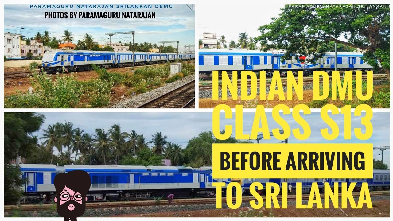 Indian DMU Class S13 S13 965/966 Before Coming to Sri Lanka - YouTube