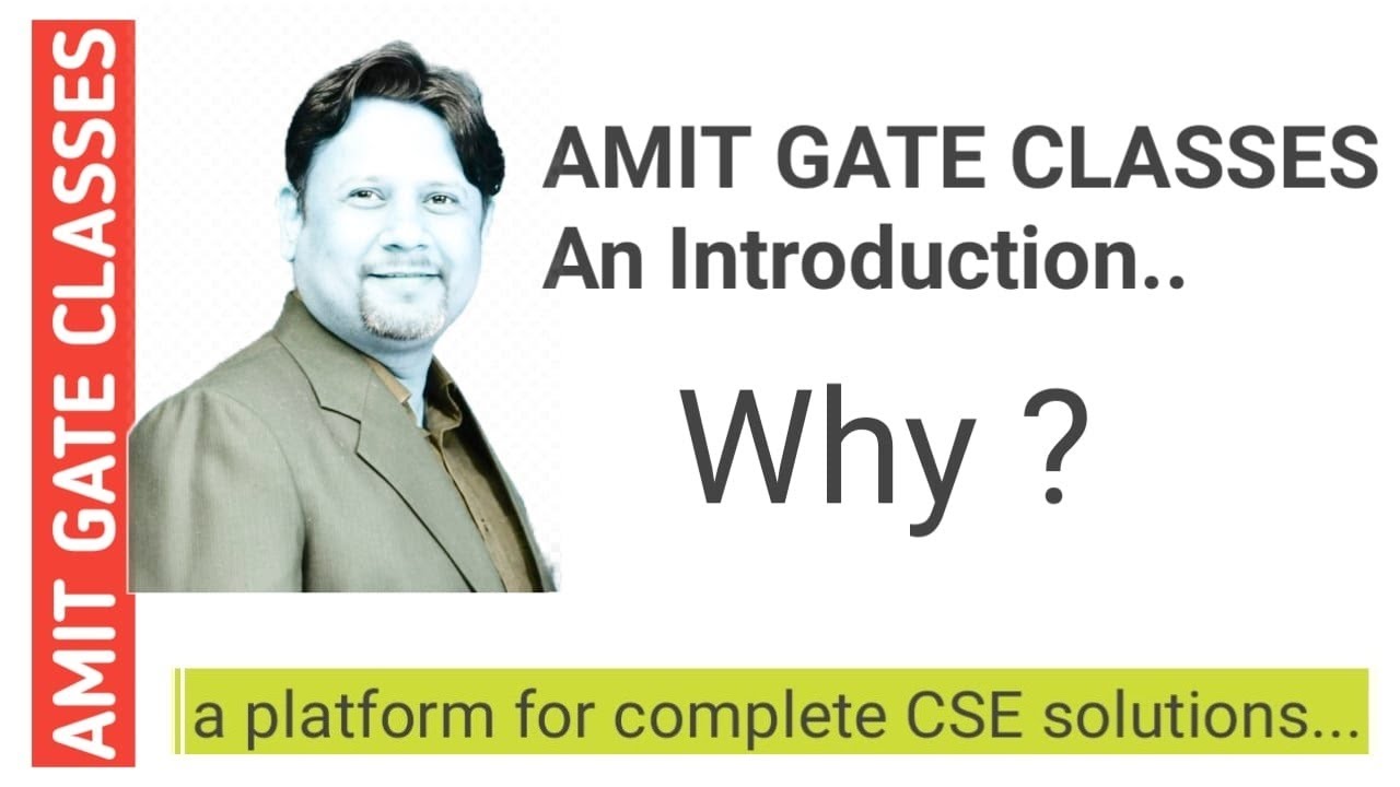 GATE KE LIYE KAISE TAIYARI KAREN II HOW TO PREPARE FOR GATE EXAM II AMIT GATE CLASSES - YouTube