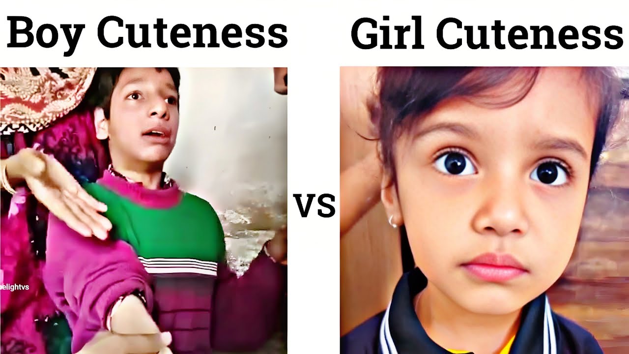 Boy Cuteness VS Girl Cuteness #cuteness #cute #doctor - YouTube