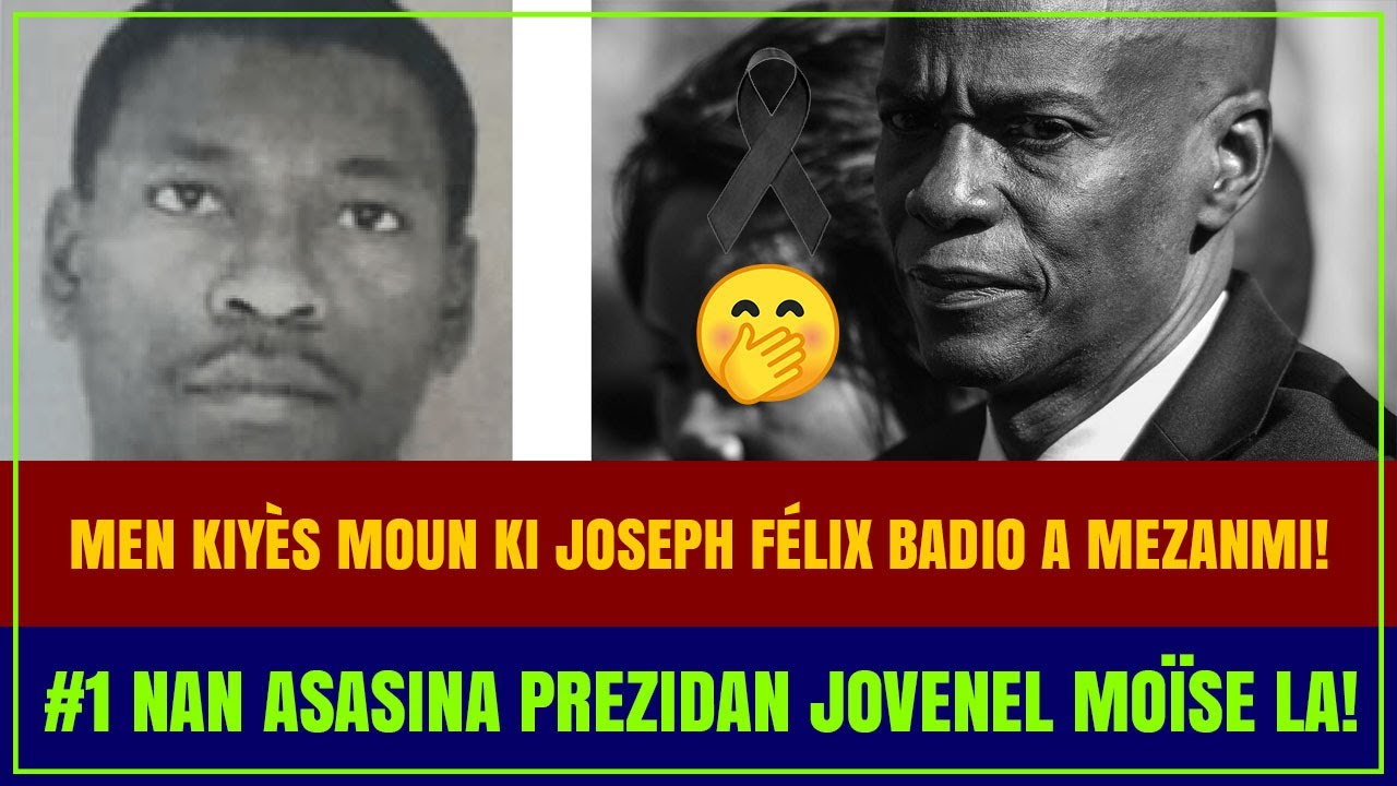 MEN KIYÈS MOUN KI JOSEPH FELIX BADIO A MEZANMI ! - YouTube
