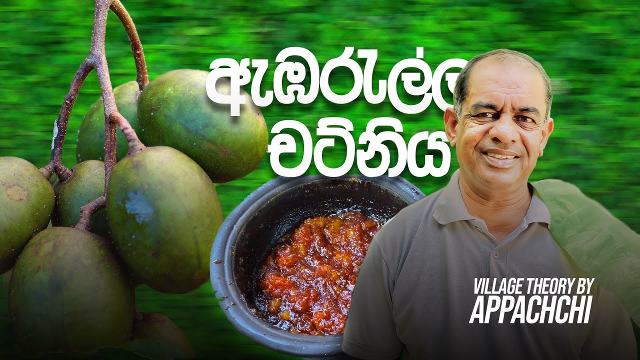 Spicy & Sweet Ambarella Chutney🍃 | Home Made | Sri Lankan Village ...