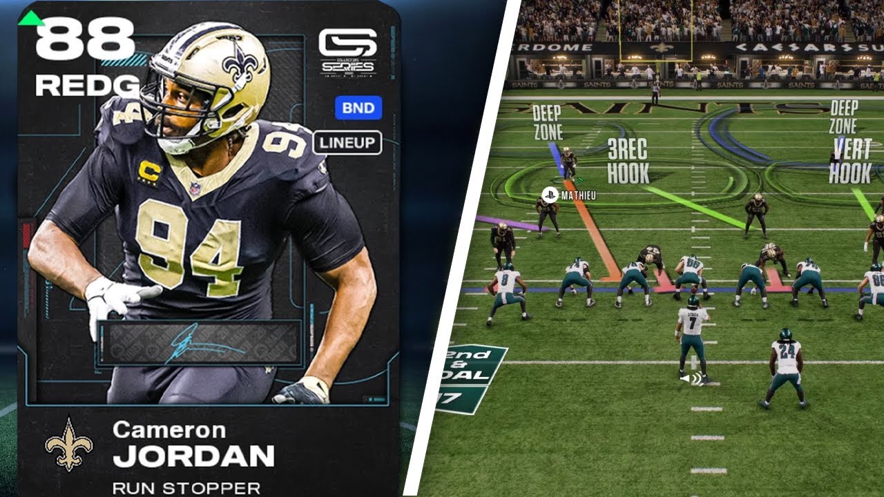 89 OVR Collector's Series Cameron Jordan Leads Saints Theme Team ...
