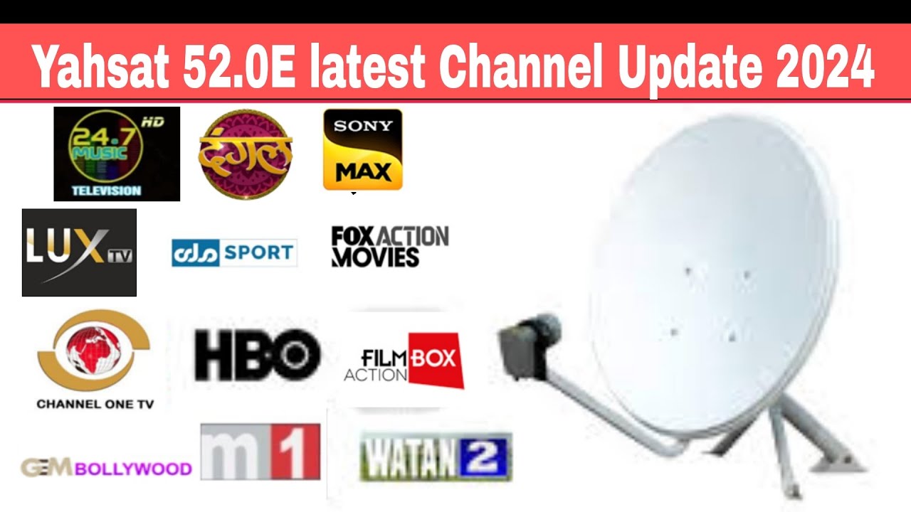 Yahsat 52.0E 2 Feet Dish New Movie Channels Add | yahsat 52.0e channel ...