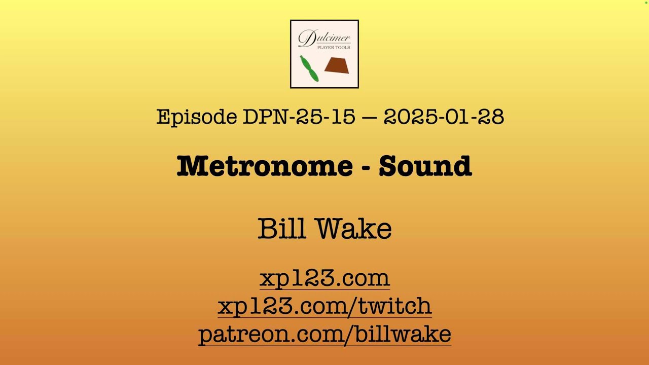 DPN 25 15: Metronome Sound - DPN Tools - YouTube