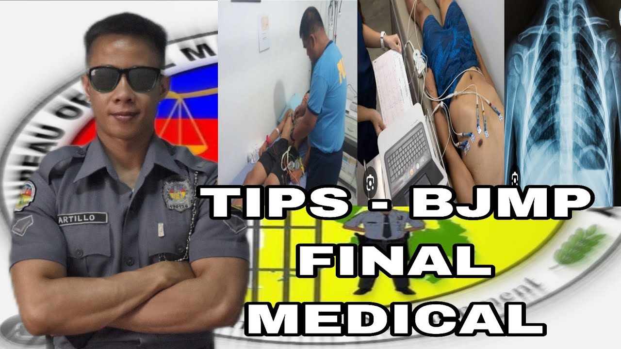TIPS - BJMP FINAL MEDICAL PROCESS ( BJMP APPLICANTS ) - YouTube
