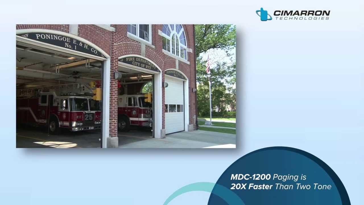 Upgrading Fire Station Paging to MDC-1200 - YouTube
