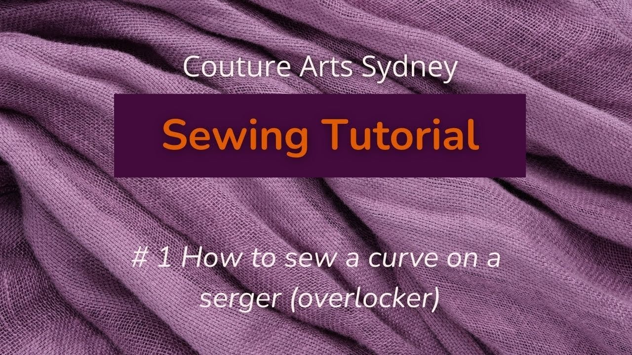 Sewing Tutorial #1 - YouTube