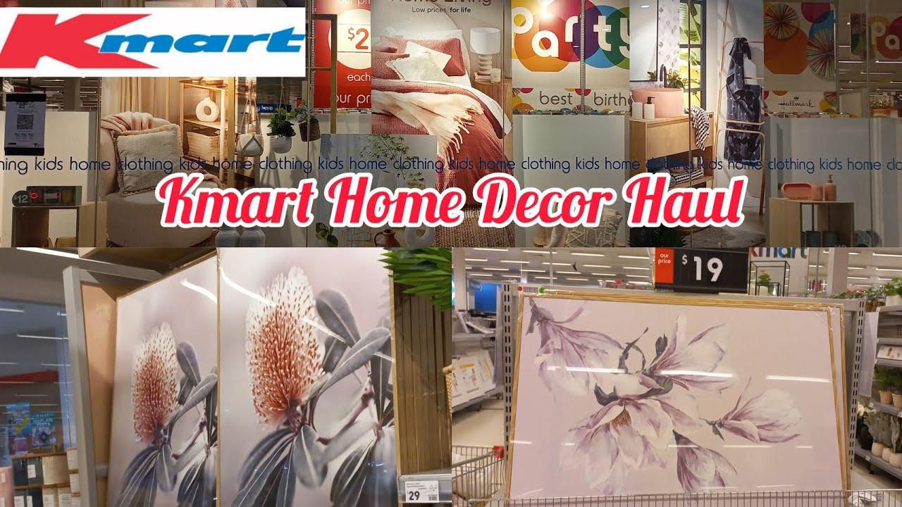 Kmart haul | what's New in kmart in home decor - YouTube