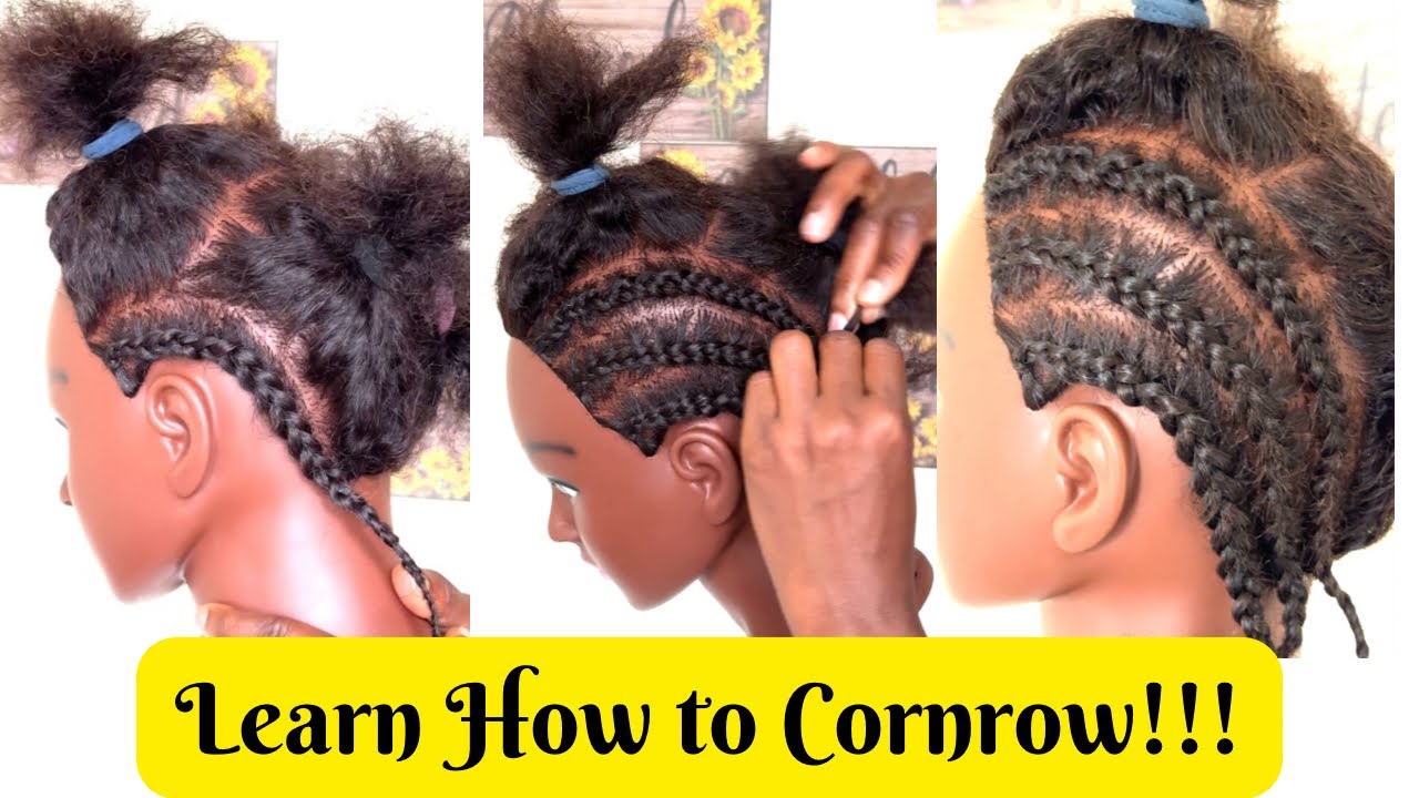 Step-by-Step Beginner Friendly Cornrow Tutorial for All Hair Types ...