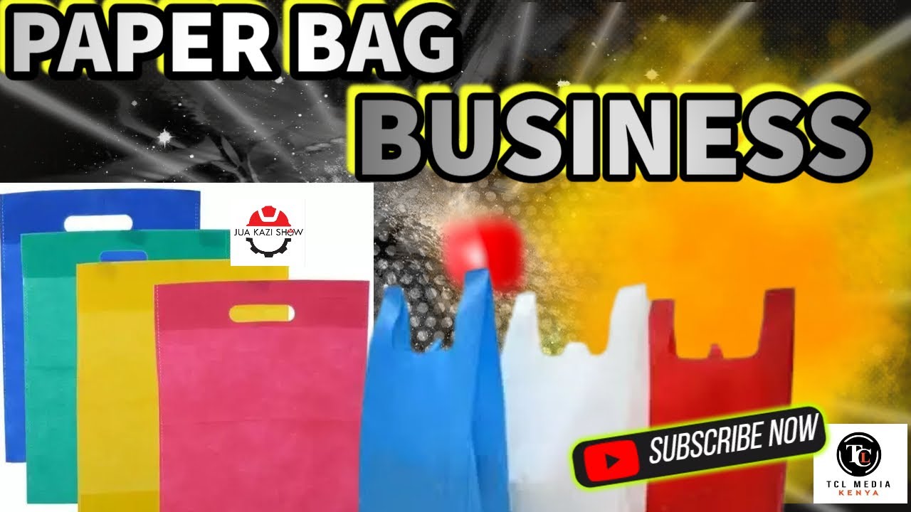Jua Kazi Show Eps. 9 : UHURU BAGS/ PAPER BAGS BUSINESS #tclmediakenya # ...