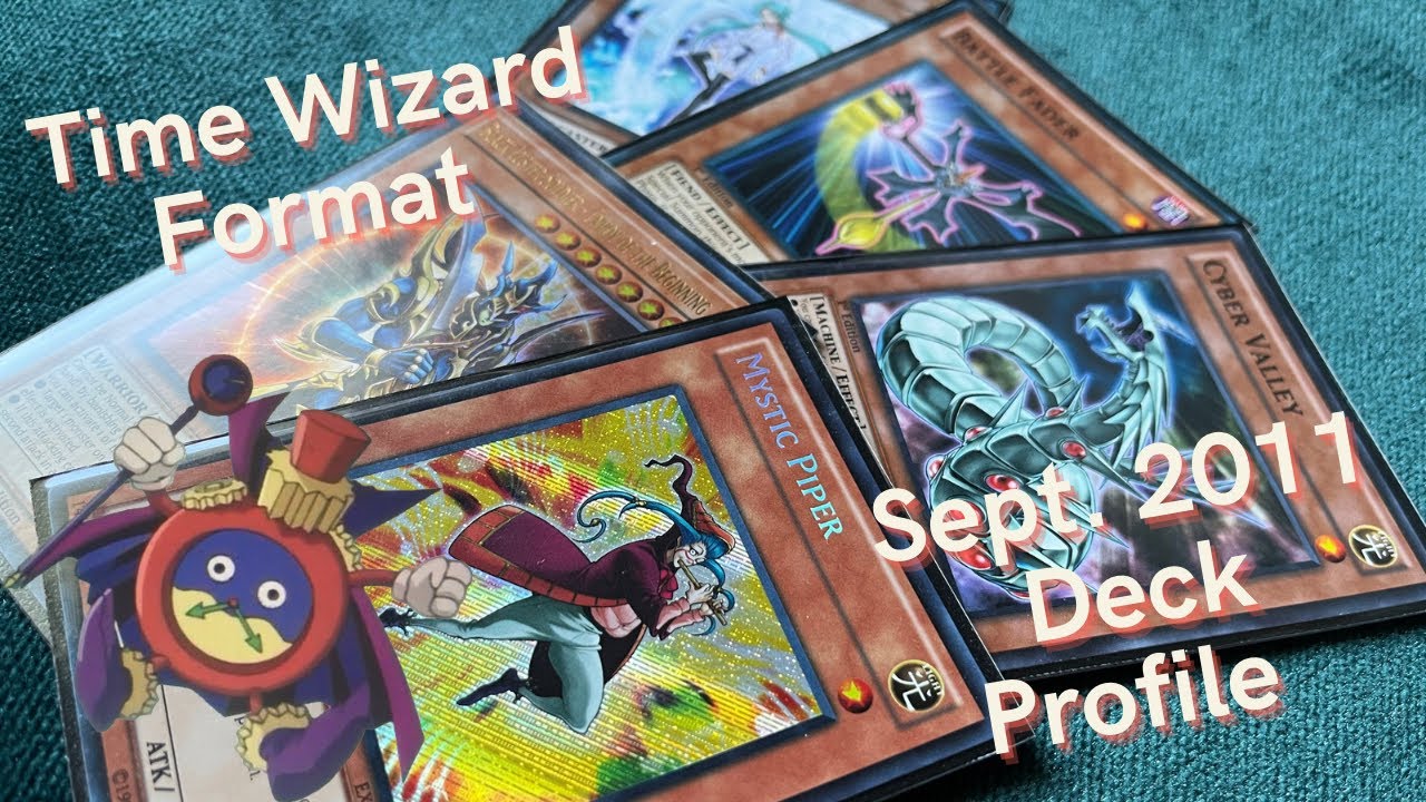 Time Wizard Tengu Plant Format Yu-Gi-Oh! Mystic Piper Chaos Deck ...