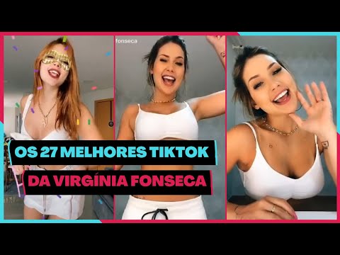 Os 27 MELHORES TikTok da Blogueira VIRGÍNIA FONSECA 2020! (Dançando funk, Rezende, Zé Felipe)