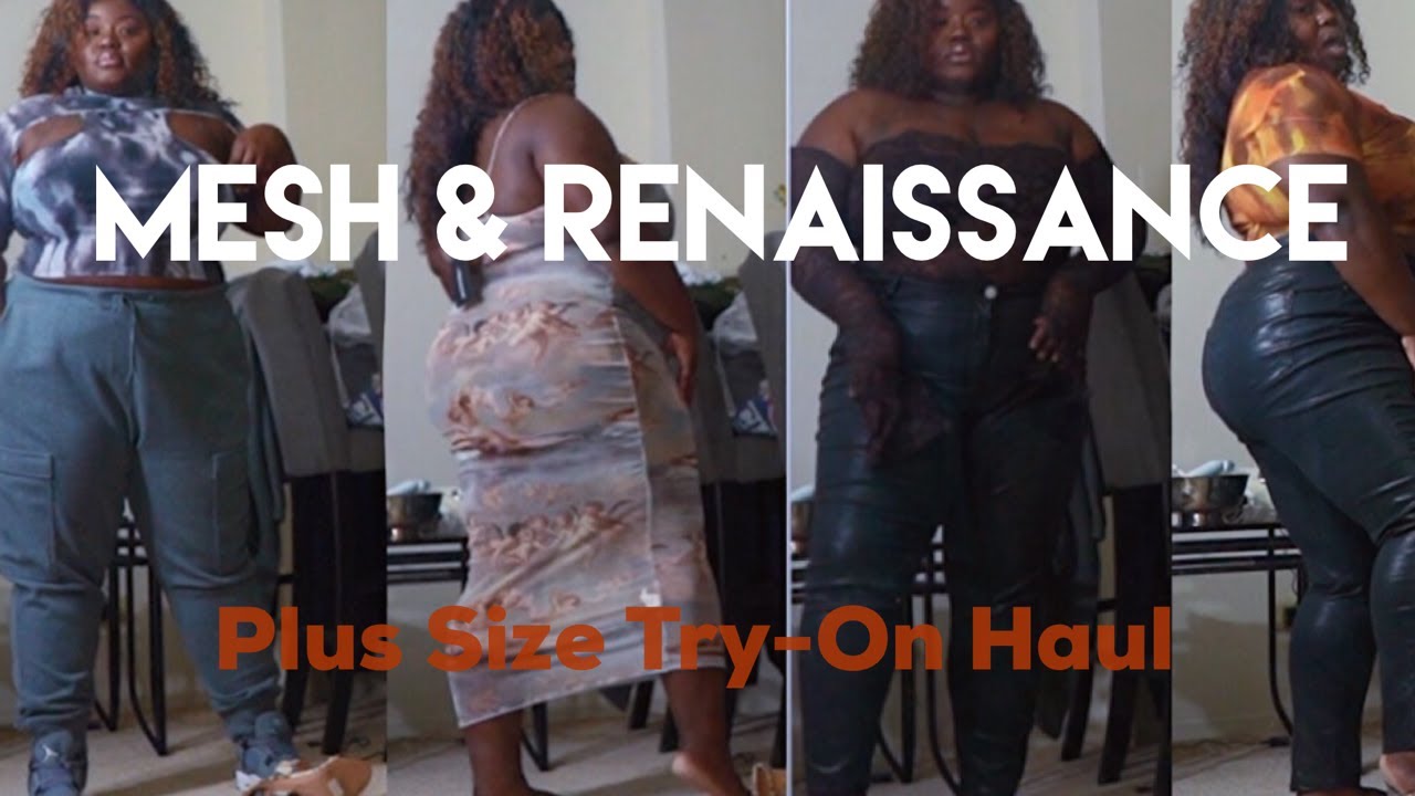 Mesh Obsessed | Plus Size Try On Haul ft. Jhome, Dollskill and ...