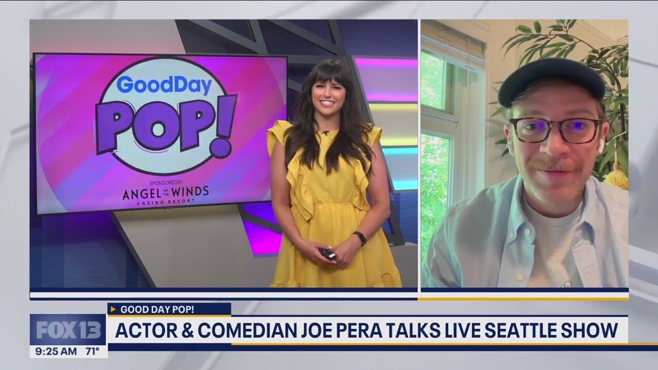 Joe Pera joins Good Day Seattle to discuss his upcoming Seattle show ...