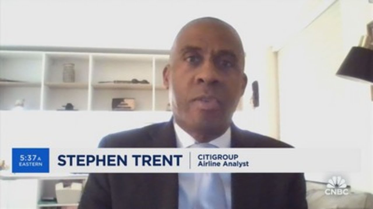 We're more constructive on large airline stocks compared to others ...