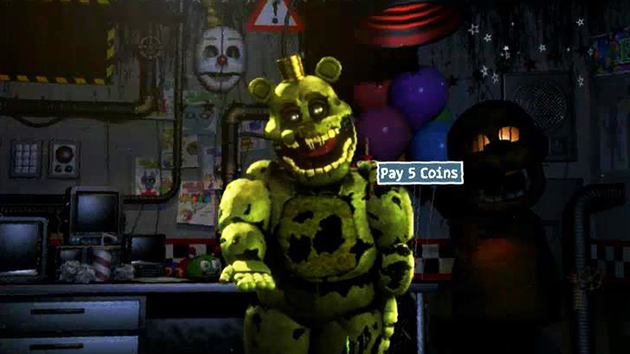 UCN Fredtrap Mod (Fredbear + Springtrap) - YouTube