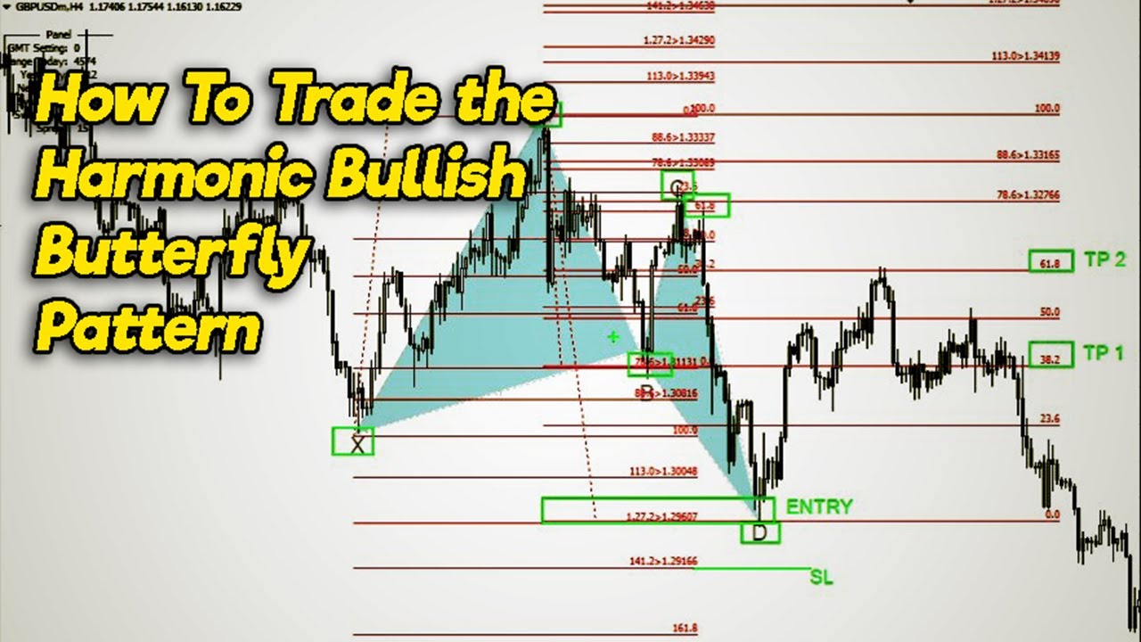 How To Trade the Harmonic Bullish Butterfly Pattern|Best Harmonic Forex ...