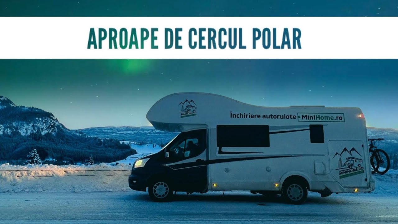 Ep7. Încă 10 kilometri si ajungem la CERC! 🇳🇴 Spre CERCUL POLAR cu ...