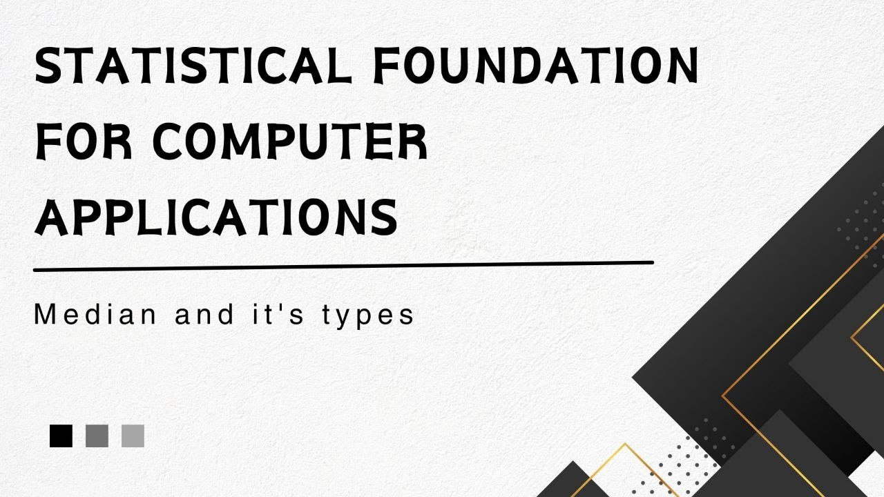 Median Methods | Median Method Types | Statistical Foundation for ...