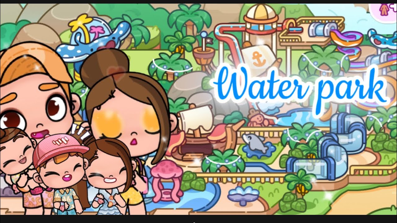 Water park in Hawaii (voiced 📢) (avatar world) - YouTube