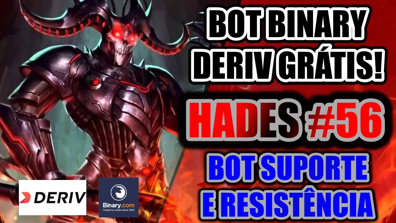 DOWNLOAD BOT BINARY DERIV - HADES #56 - BOT SUPORTE E RESISTÊNCIA - YouTube