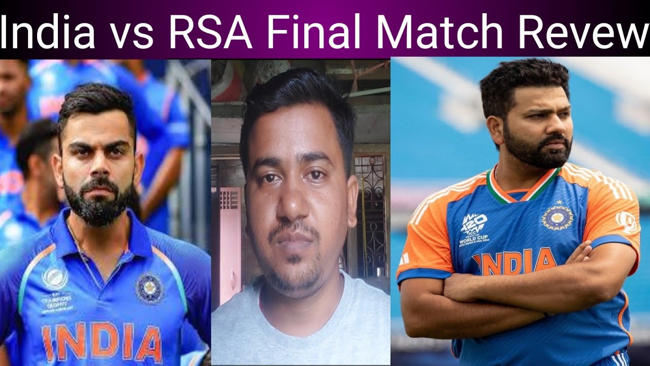 India vs RSA Final Match Revew Full Video //India vs RSA Final Match ...