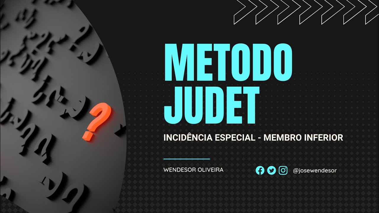 Aula 02 - Método de Judet - Obturatriz e Alar - YouTube