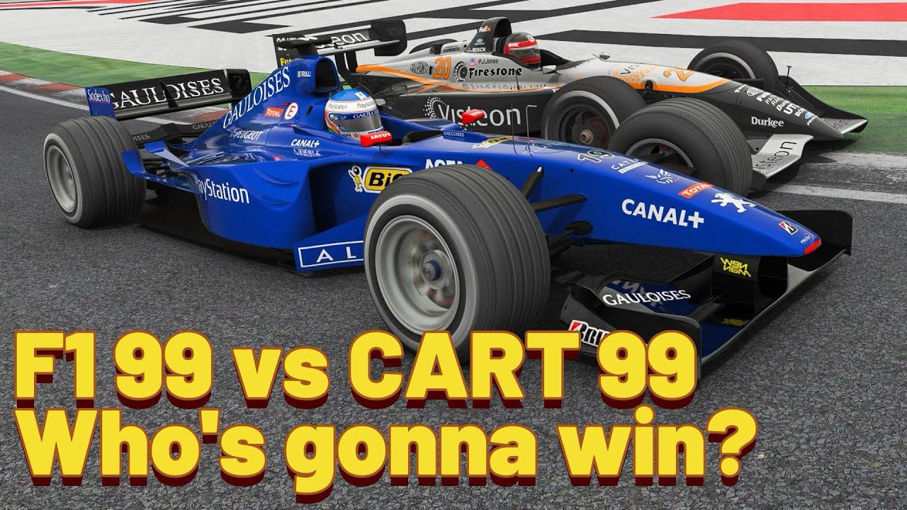 F1 1999 vs CART 1999 - Ultimate Showdown! - YouTube