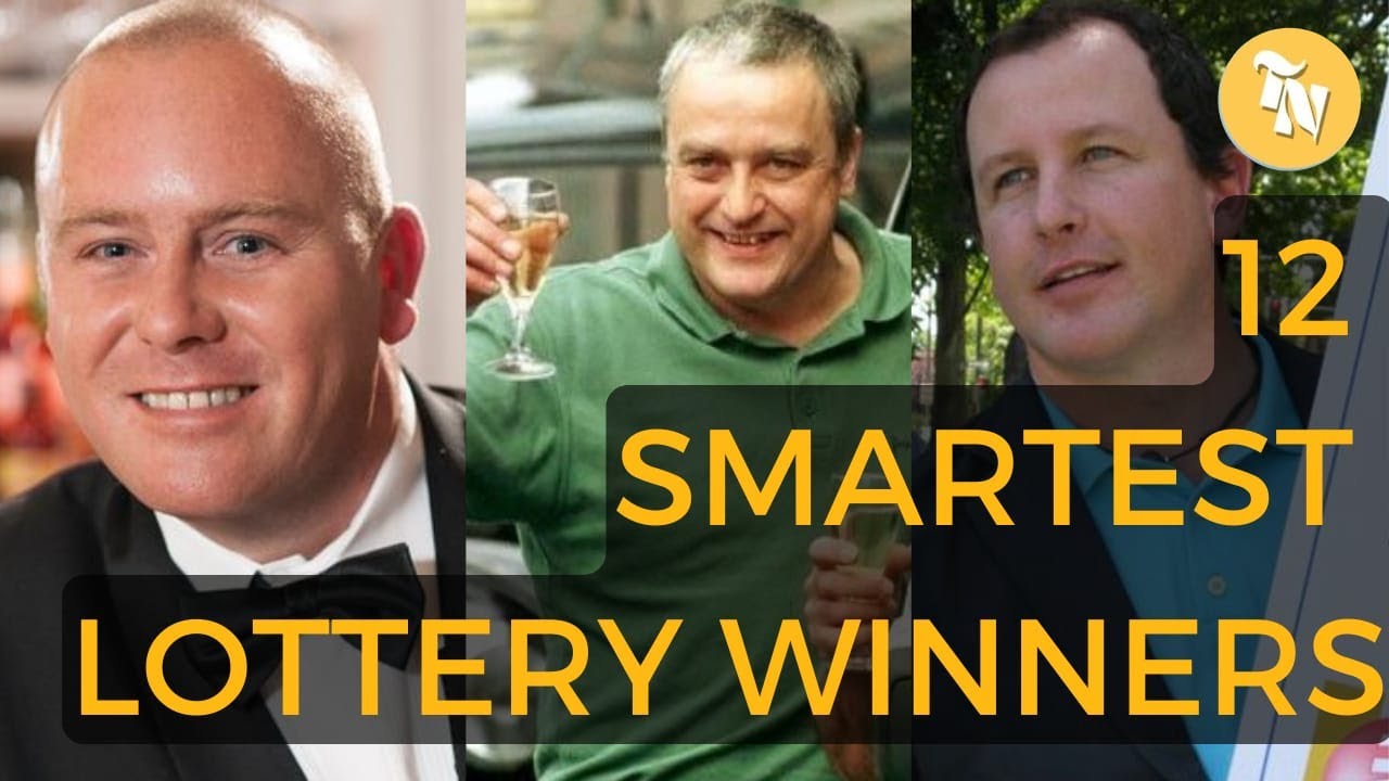 Top 12 SMARTEST Lottery Winners - YouTube