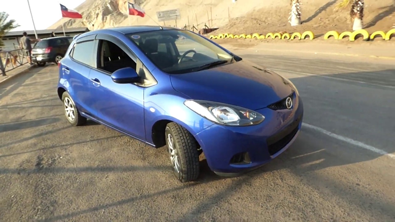KRISS AUTOS - MAZDA DEMIO 2010 1.3cc AT AZUL - YouTube