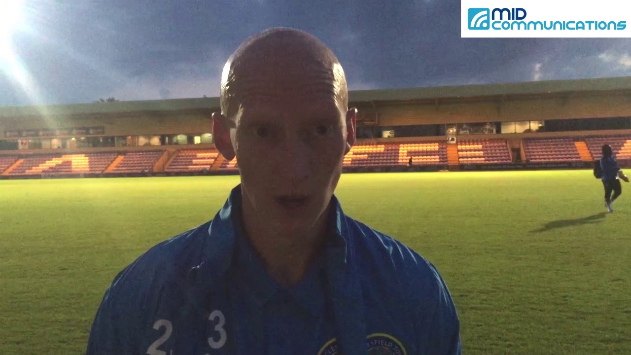 Danny Whitaker On Crewe Victory - YouTube