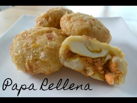 Papa Rellena Con Pollo | Cocina Típica Peruana - YouTube