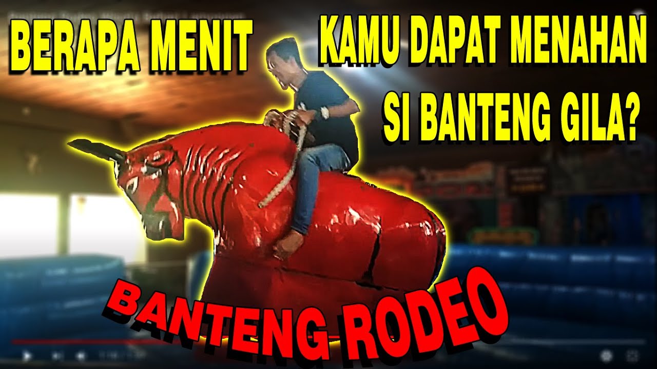 Banteng Rodeo Wisata Bahari Lamongan - YouTube