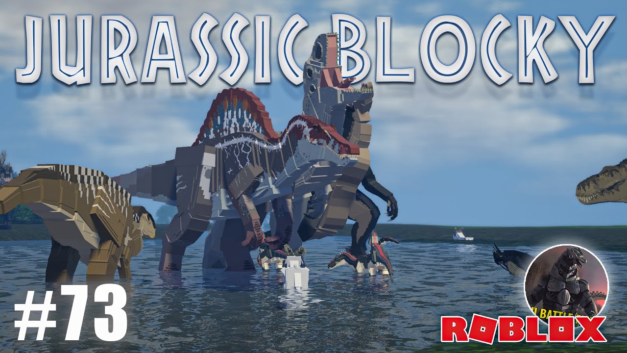 Jurassic Blocky! Dinosaurs Live - Day Seventy Three [ Road to Update 2 ...
