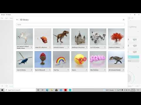 HOW TO OPEN 3D VIEWER AND HOW TO USE IT [COOL TECH] - YouTube